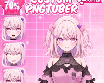 Custom PNGTUBER, Veadotube, Pfp, Pngtuber Commission, Png Tuber, Anime ...