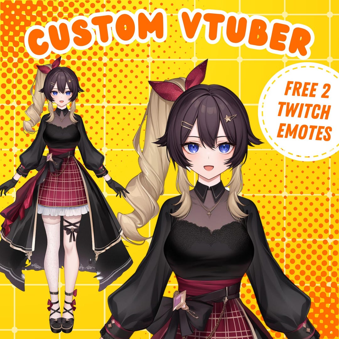 Custom Live2d, Vtuber, Custom Vtuber Model for Commercial Use, Vtuber ...