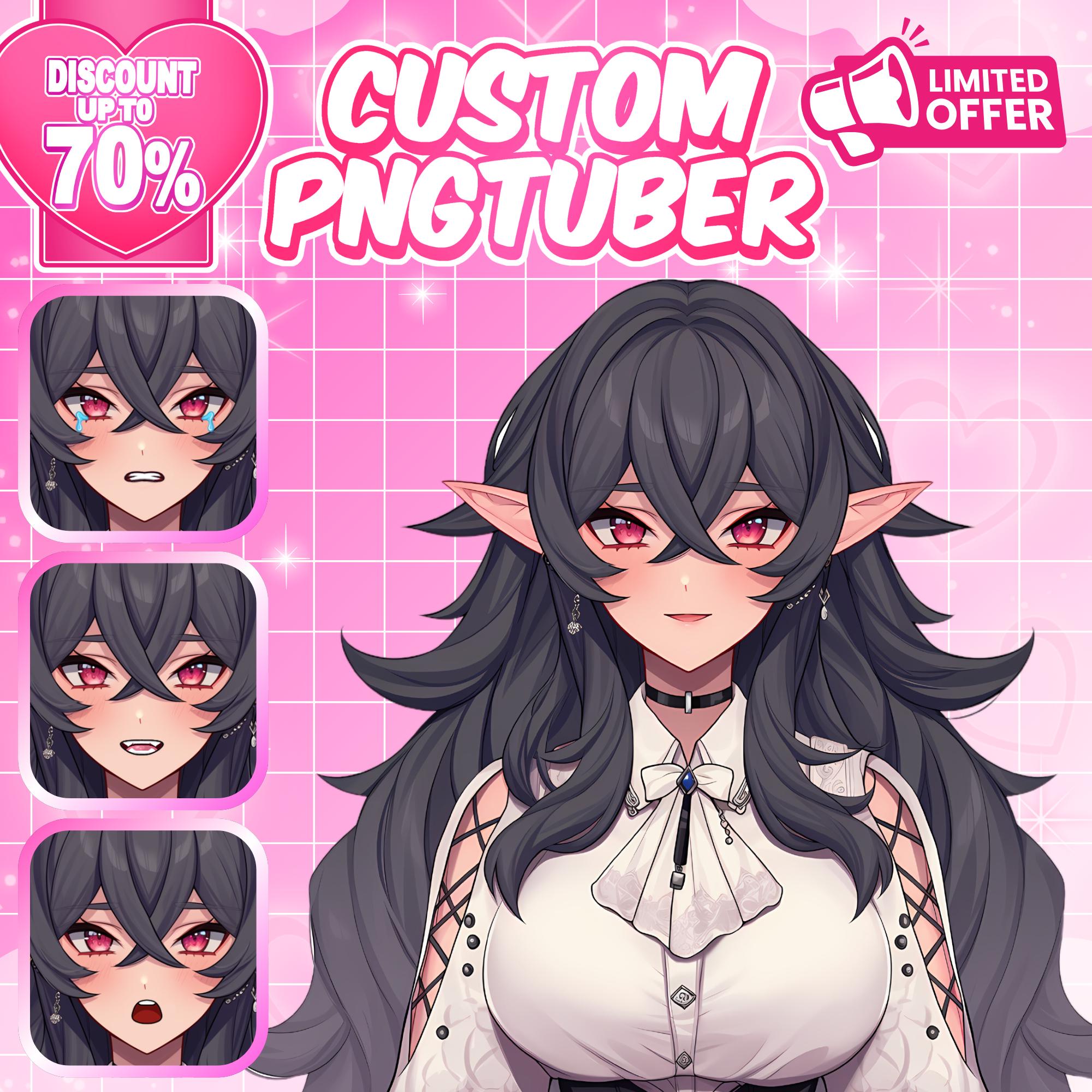 Custom Pngtuber Live2d Model Pngtuber Design Pngtuber Pngtuber ...