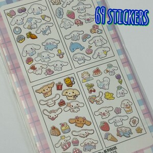 Cinnamoroll Sticker Sheets / Cute Sticker Packs / Sanrio Characters ...