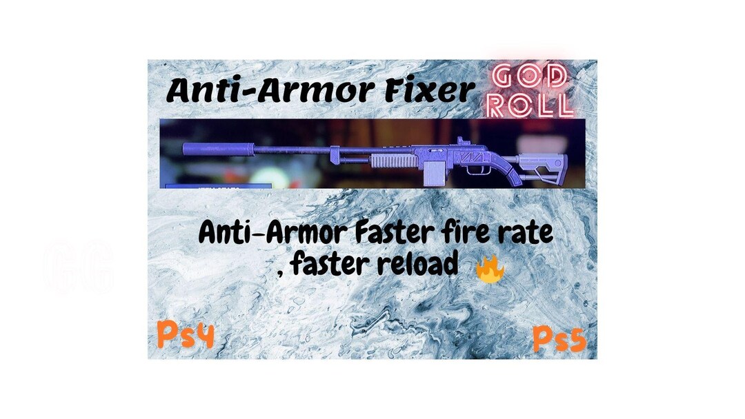 The Fixer Anti-armor Faster Fire, Faster Reload Fallout 76 God Roll Ps4 ...