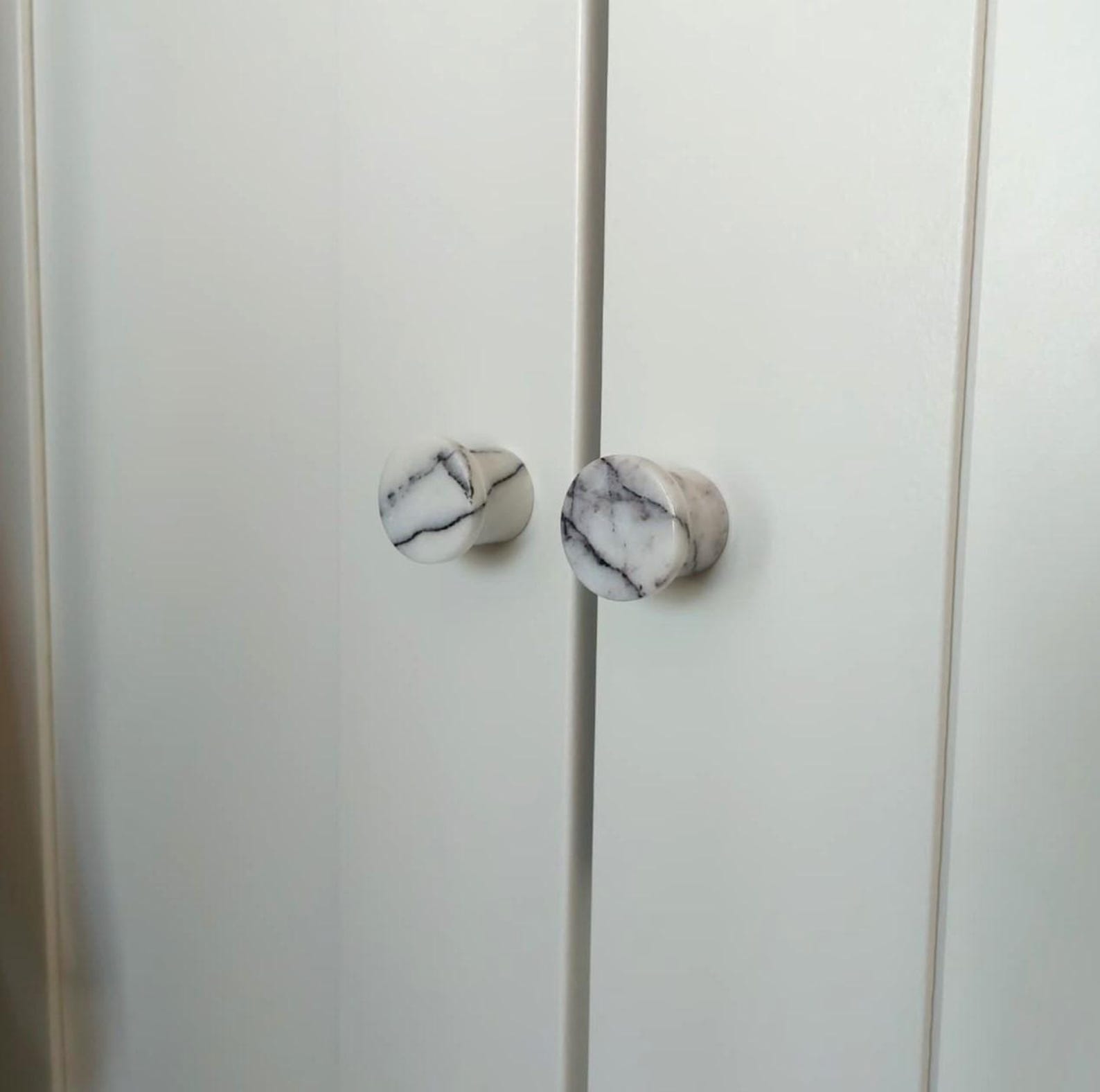 Marble Cabinet Knobs – White, Gray, Calacatta Viola, Lilac, Beige ...