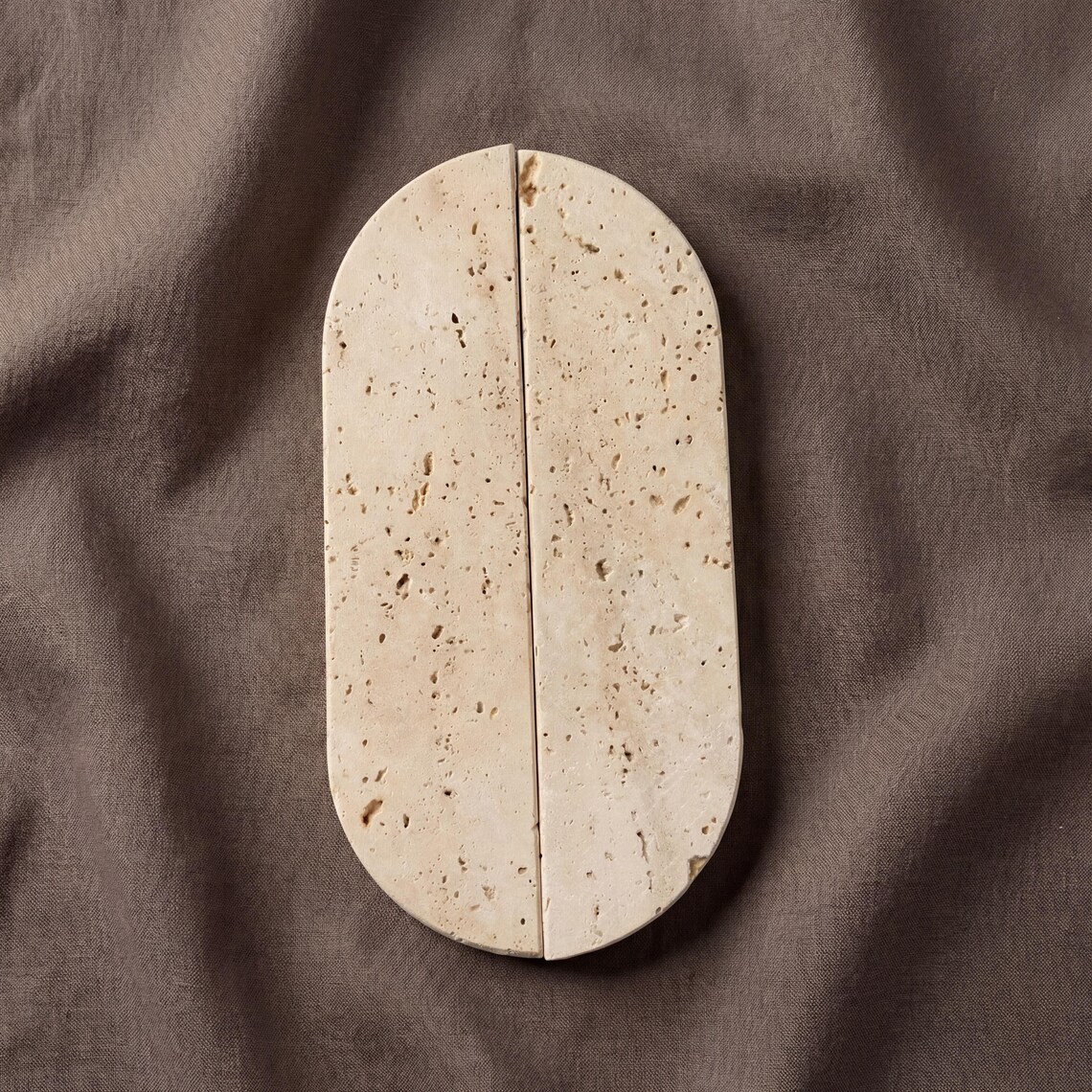 Natural Travertine Drawer Pull | Marble Cabinet Handle | Kitchen ...