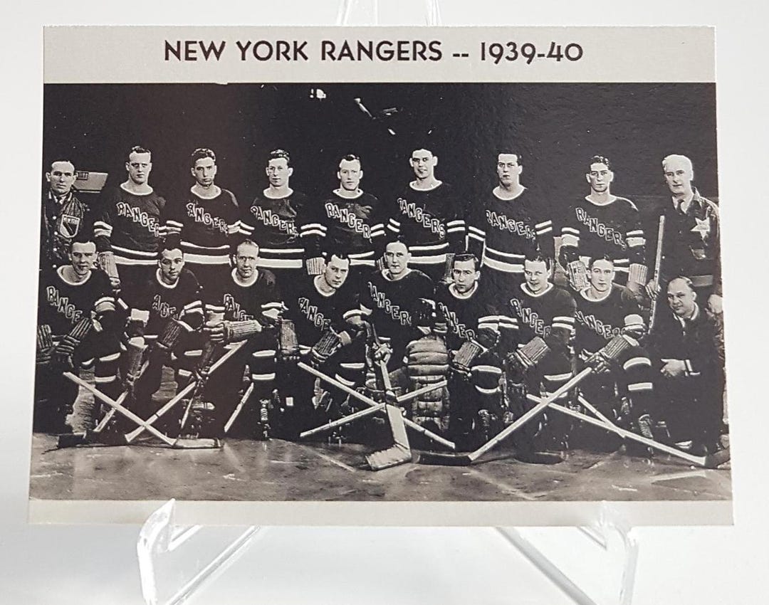 Captain Highliner Centennial Series 92-93 New York Rangers 17 - Etsy