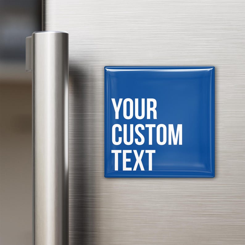 Custom Text Magnets Cubicle Decor Funny Fridge Magnets Inspirational ...