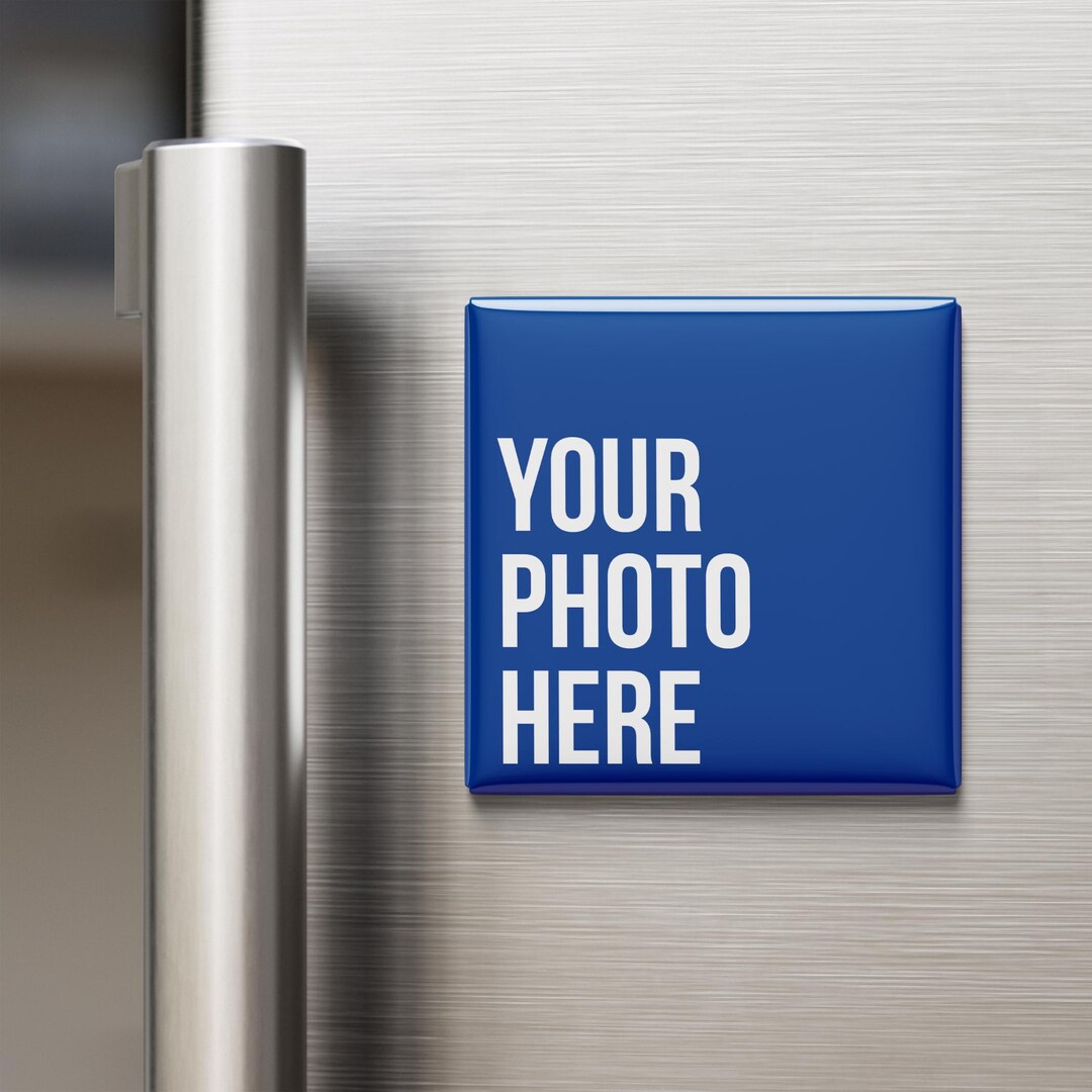 Custom Photo Magnet – Personalized Picture Magnet, Fridge or Locker ...