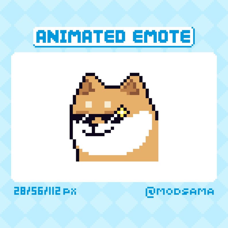 Cute Shiba Inu Dog Doge Meme Wearing Sunglasses With Twinkle Star ...