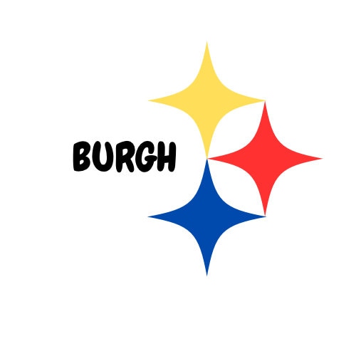 Pittsburgh Football Inspired BURGH Image - Etsy