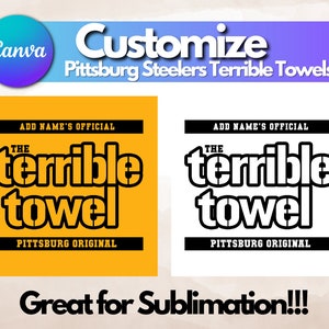 Terrible Towel - Etsy