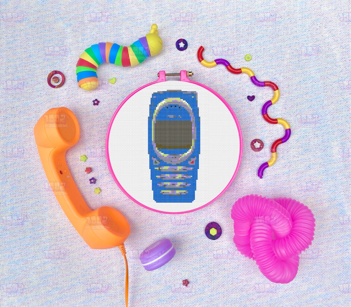 Nokia 2280 Cross Stitch Pattern PDF File - Etsy