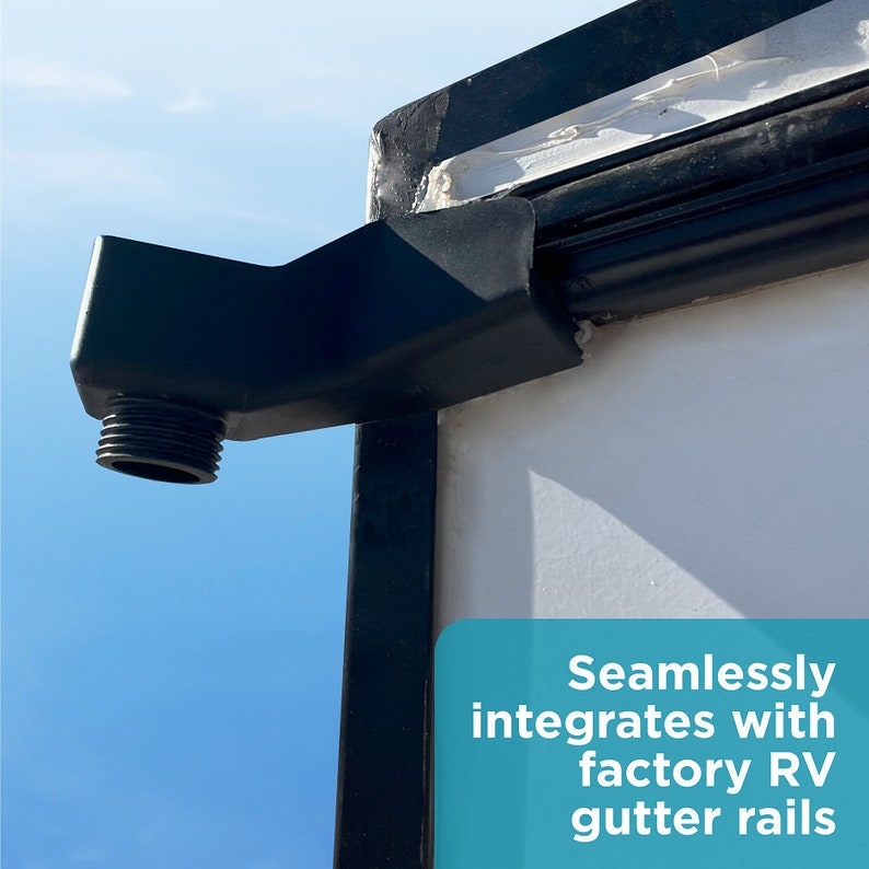 Rainharvest PRO: the More Functional RV Gutter Spout. Collect or Divert ...