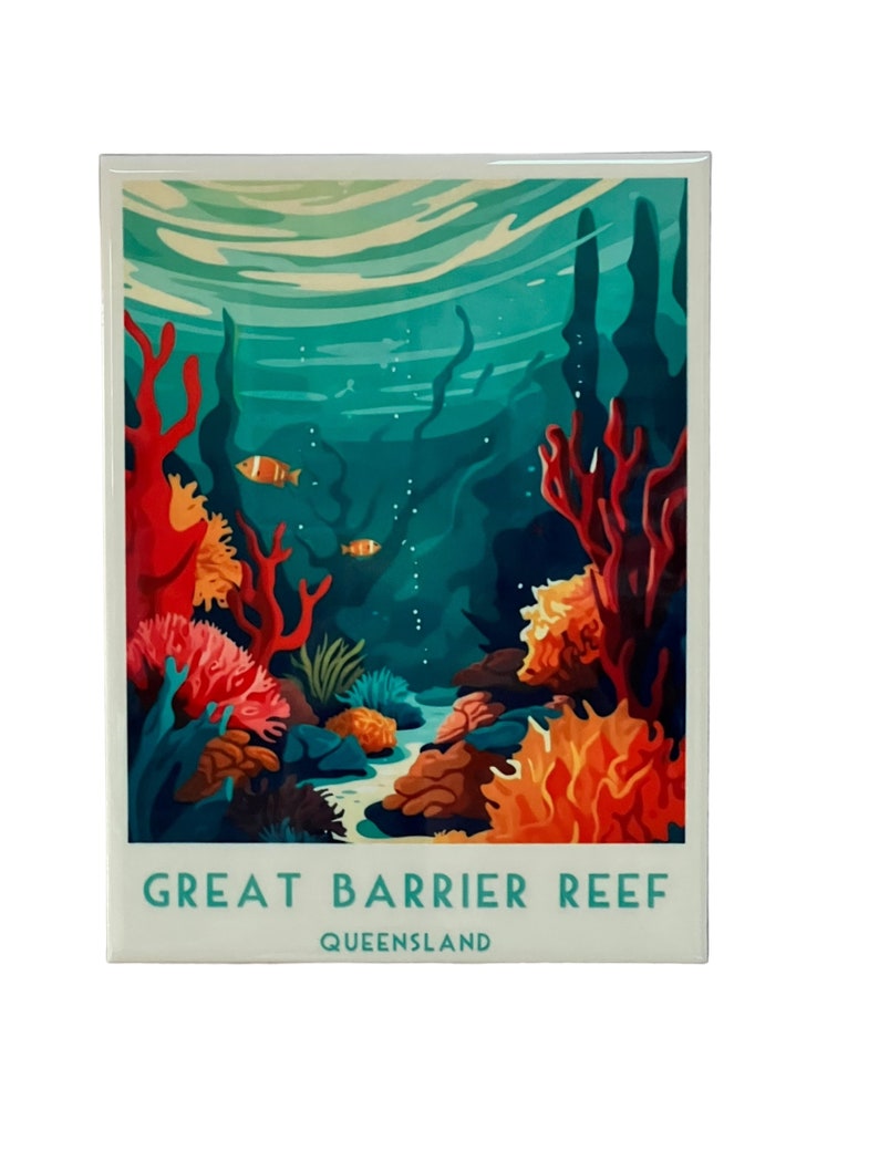 Great Barrier Reef Wall Tile Art, Queensland, Australia, Home Decor ...