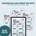 Price List Template | Service Rate Card | Editable Price List | Pricing ...