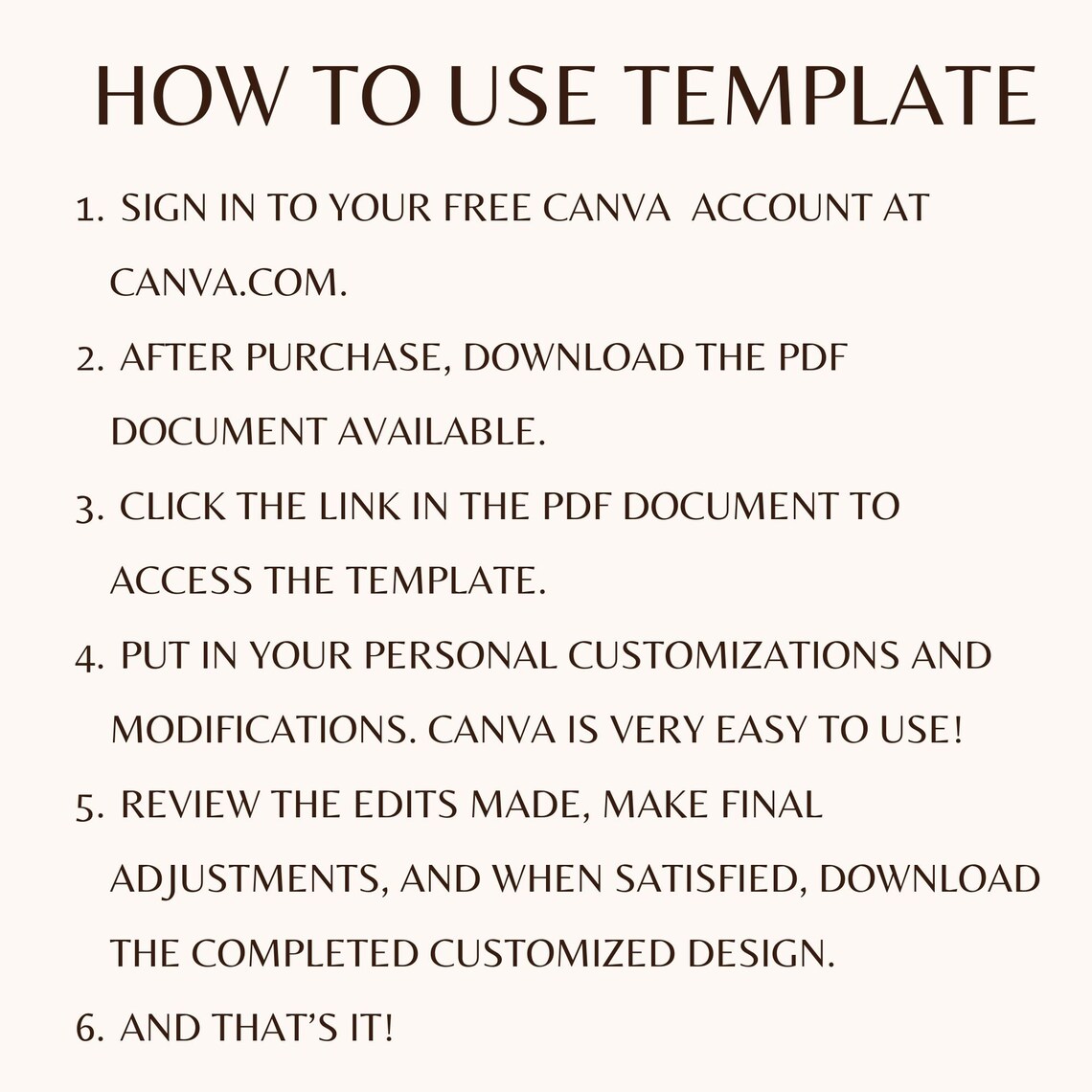 Gift Voucher | Jewelry Gift Voucher | Editable Gift Voucher | Biege ...