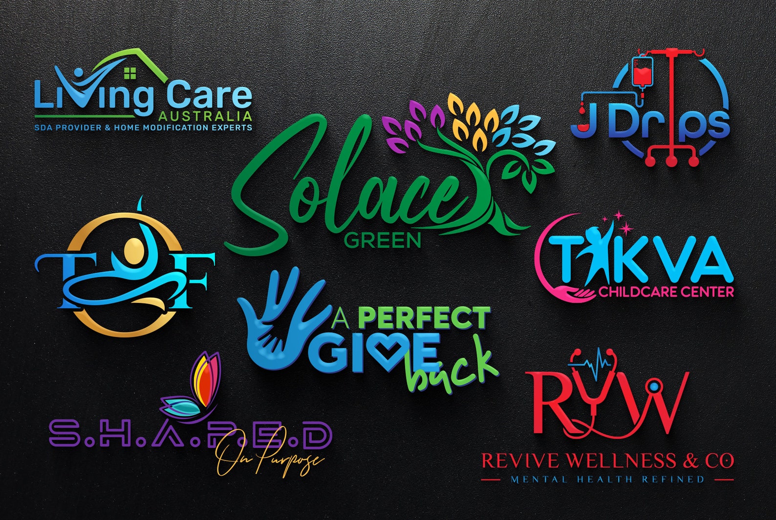 I Will Design a Unique Medical Pharmacy Healthcare Dental Wellness Logo - Etsy