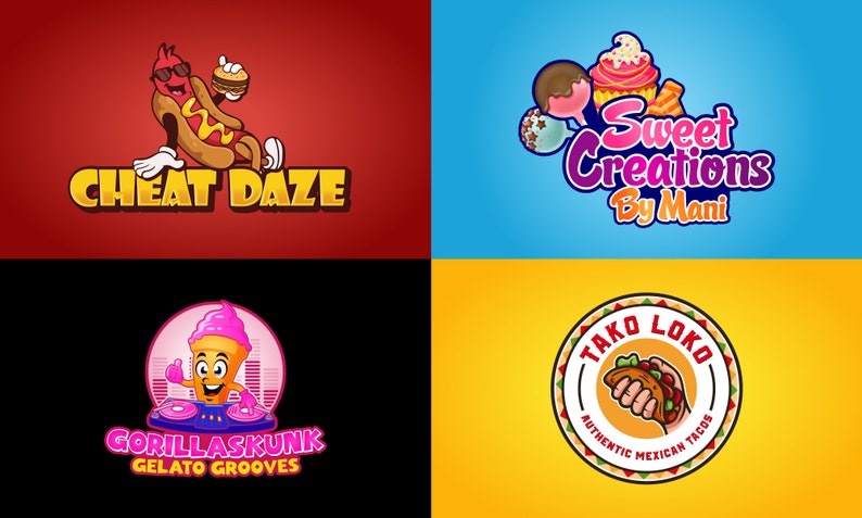 I Will Do Restaurant, Catering, Food, Cafe, BBQ, Juice Bar, Bakery Logo ...