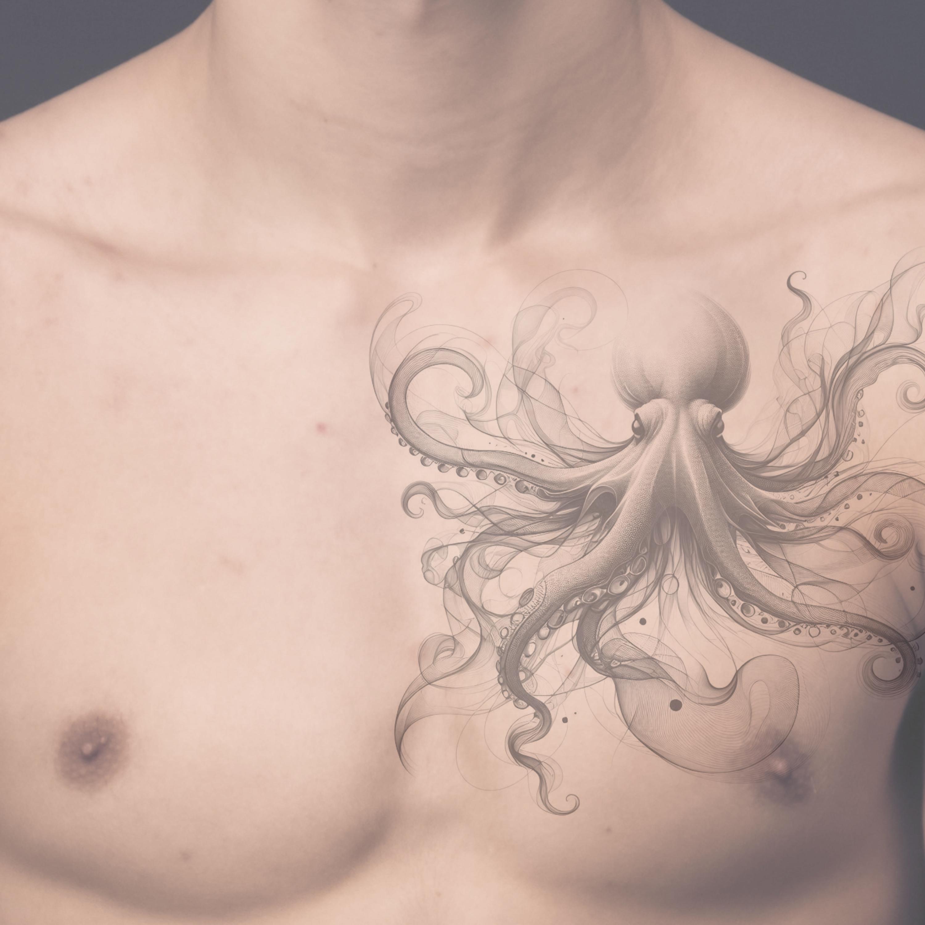 Octopus Tattoo Design - Octopod Tattoo Design - Custom Tattoo Design ...