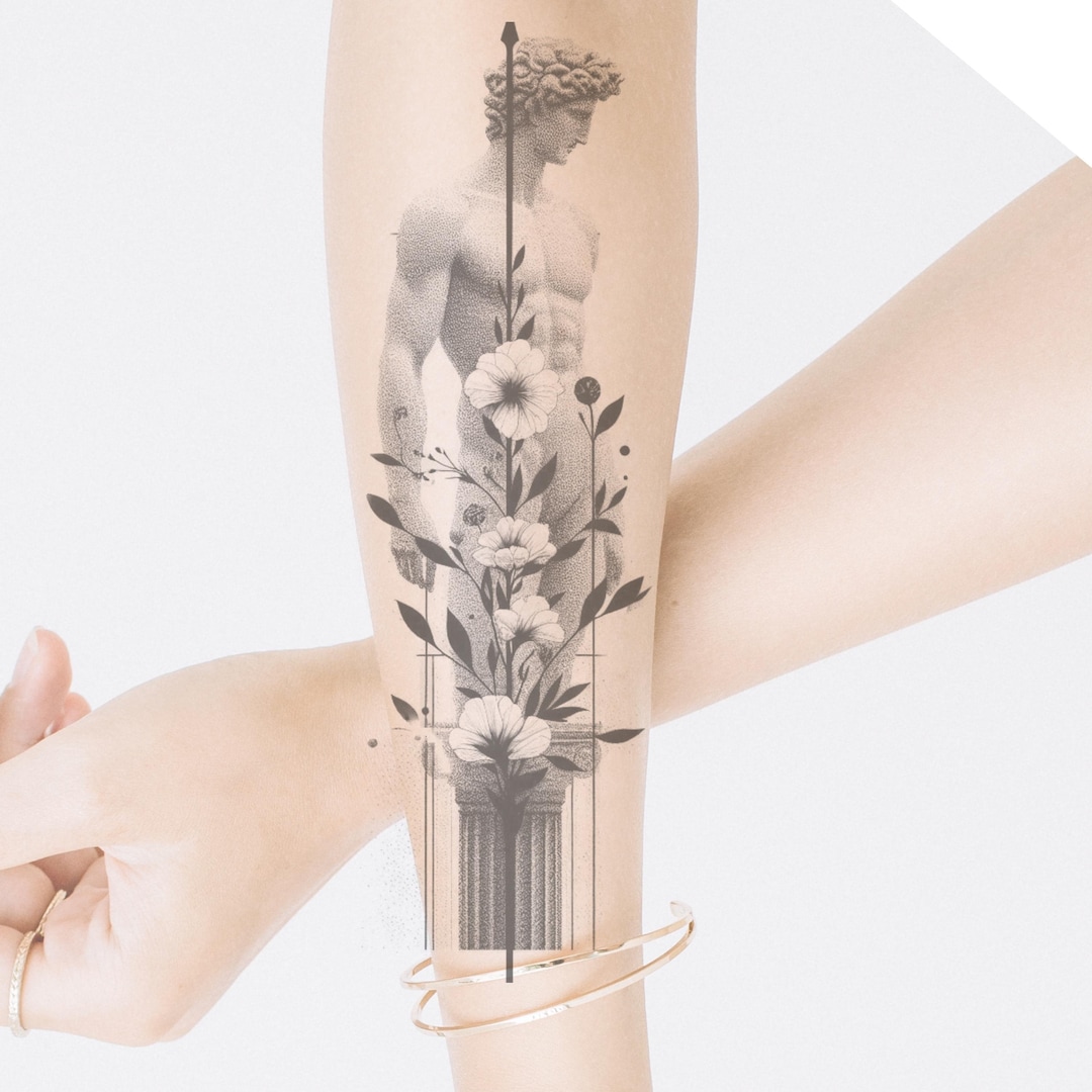 Caesar Tattoo Design - Greek Tattoo Design - Custom Tattoo Design ...