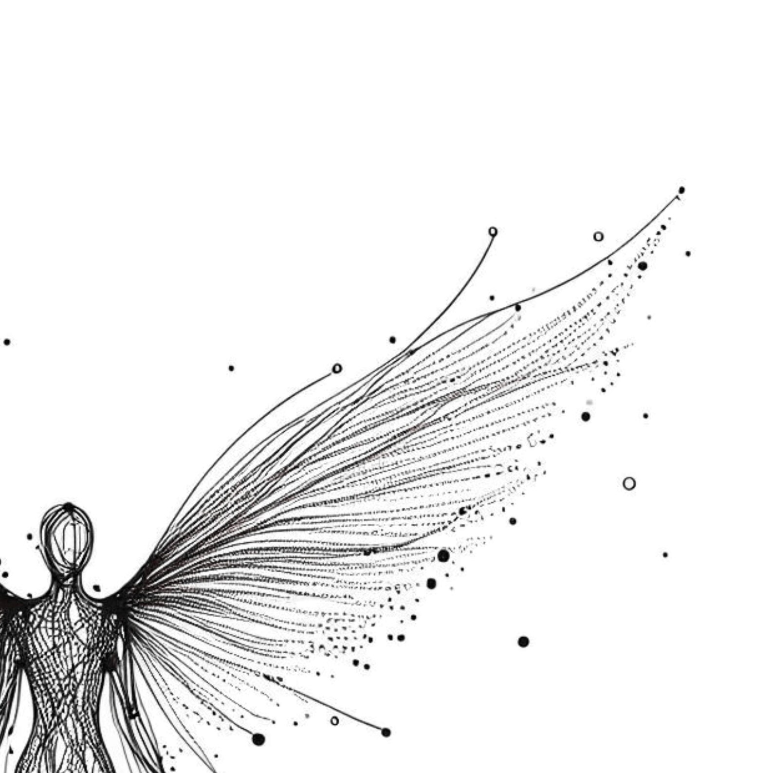 Angel Tattoo Design - Etsy