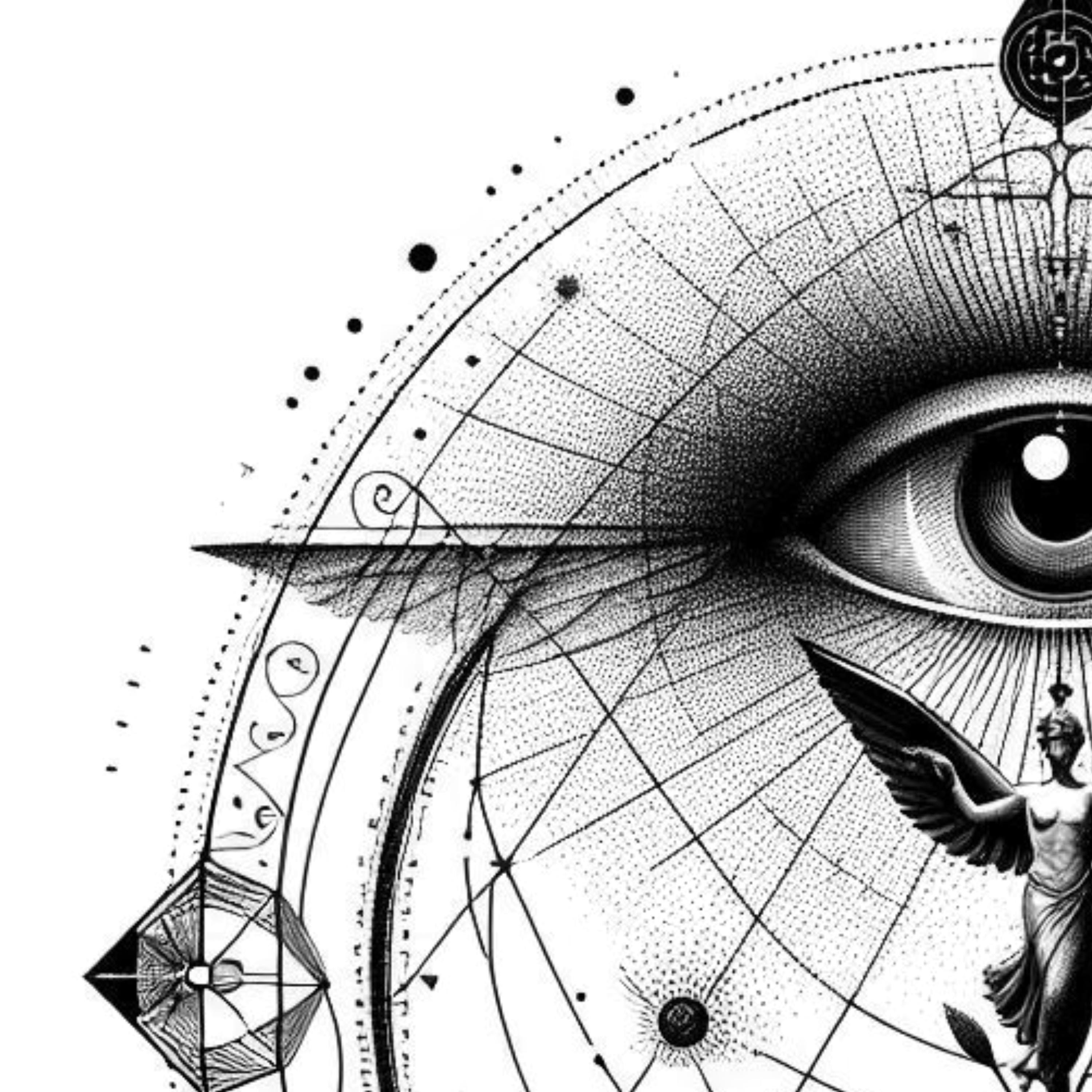 Eyes Tattoo Design. Egypt Tattoo Design. Geometrical Tattoo. Man Tattoo ...