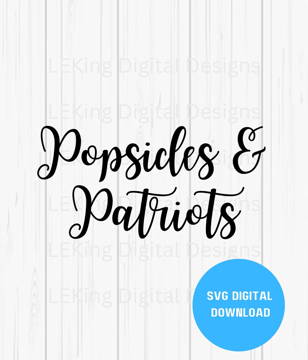 Popsicles and Patriots SVG - Etsy