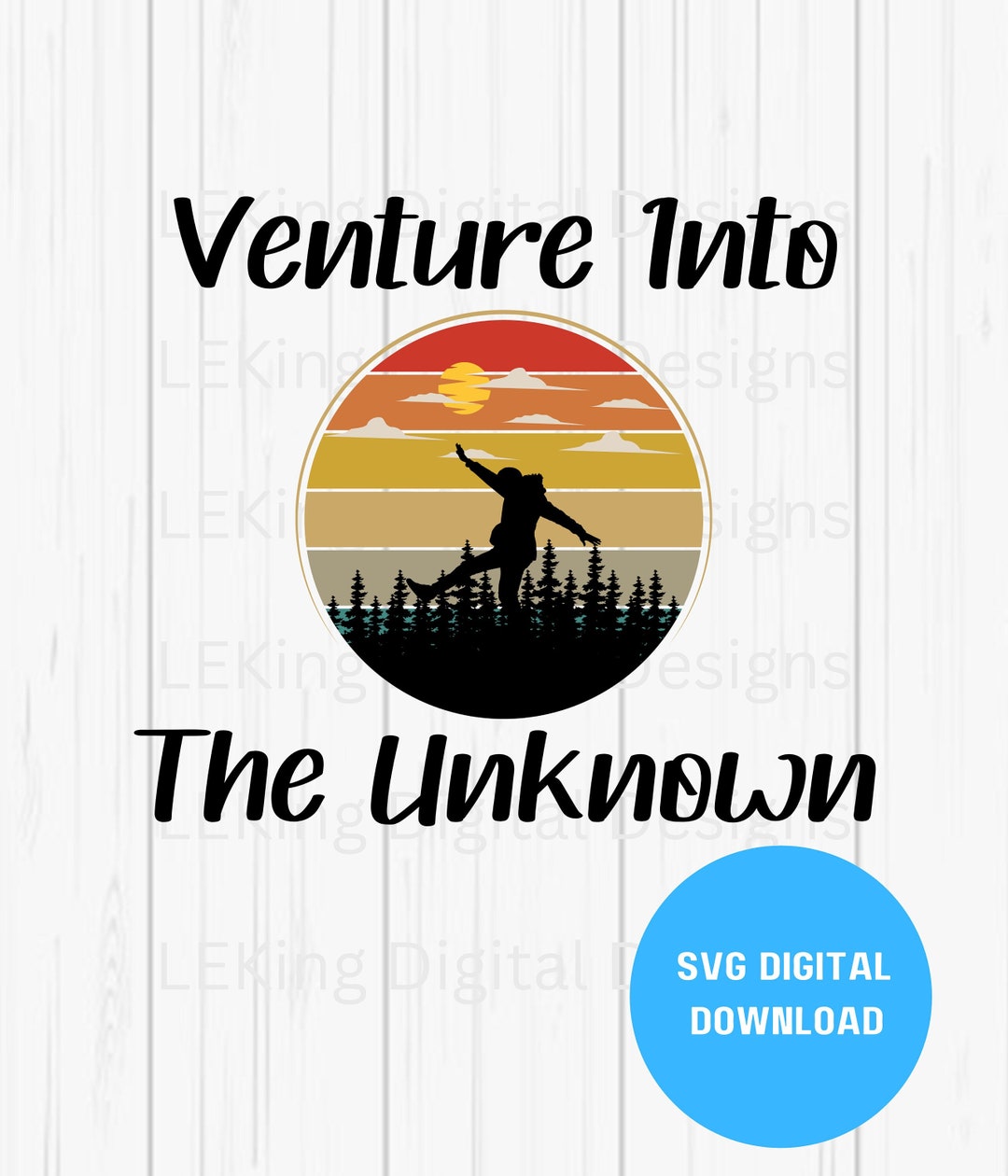 Venture Into the Unknown SVG - Etsy