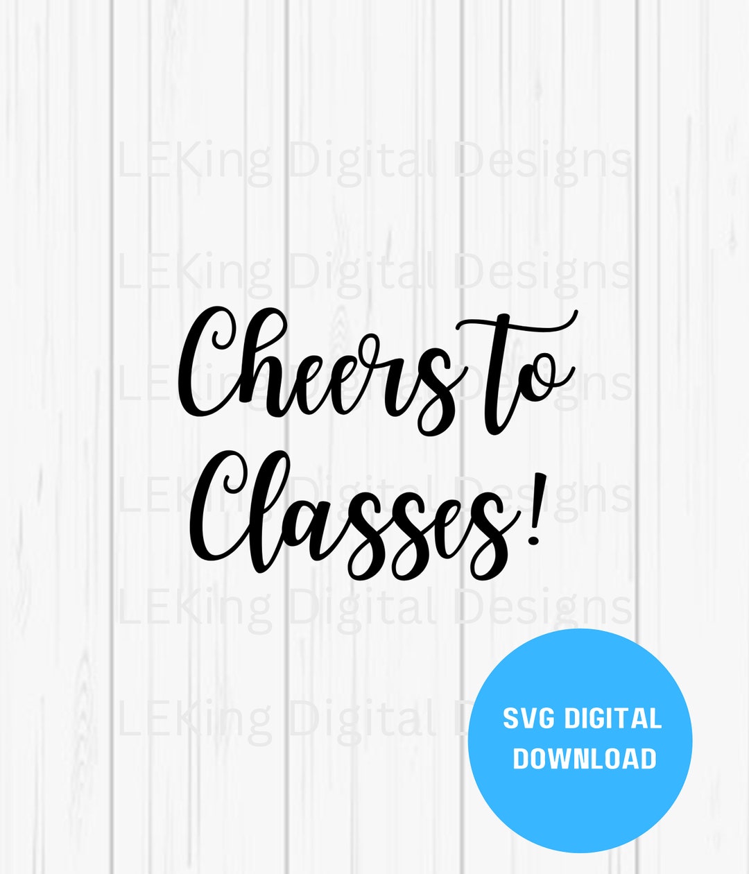 Cheers to Classes SVG - Etsy
