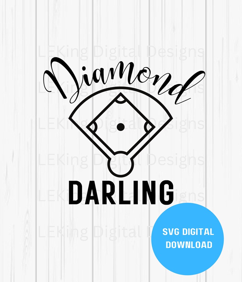 Diamond Darling SVG - Etsy