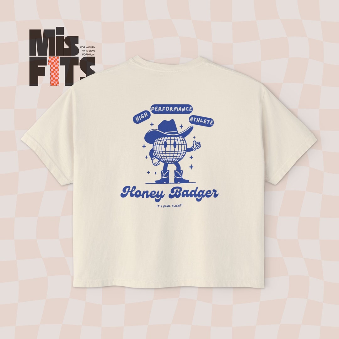 Honey Badger T-shirt Formula 1 Merch Ricciardo Boxy F1 Tshirt - Etsy