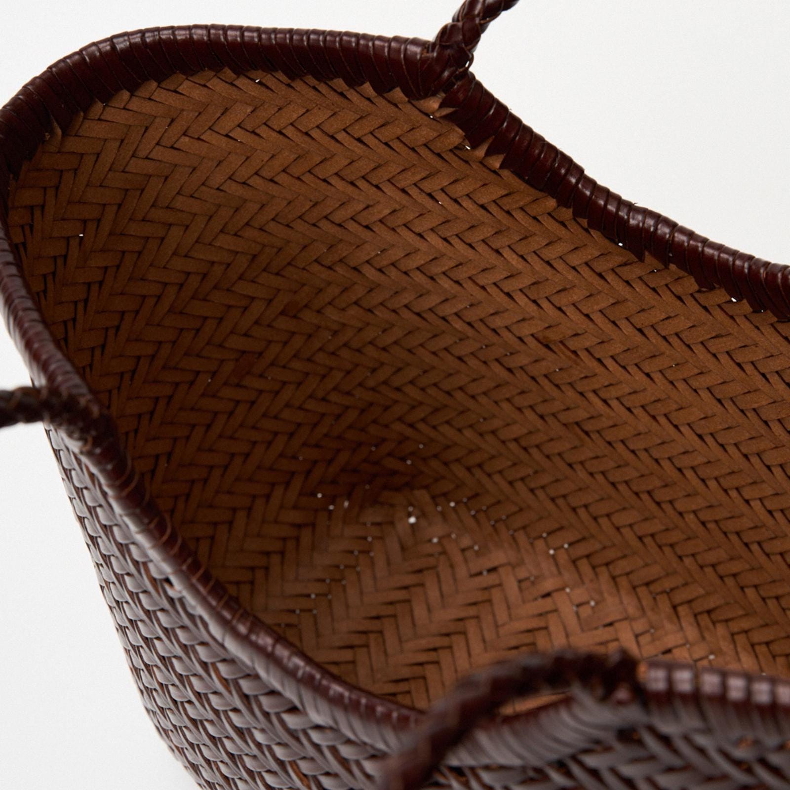 Leather Woven Tote Bags, Handmade Cow Leather Weaved Top Handle Bag ...