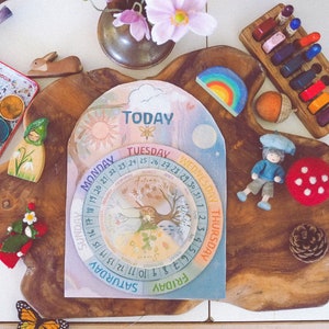 Perpetual Calendar, Year Round Calendar, Printable Download, Early ...