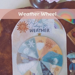 Weather Wheel, Printable Download, Early Years Learning , Home Learning ...