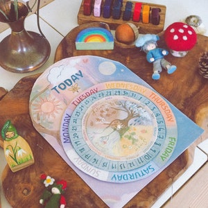 Perpetual Calendar, Year Round Calendar, Printable Download, Early ...