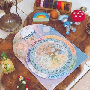 Days of the Week Learning Bundle, Perpetual Calendar, Days of the Week ...