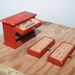 Miniature Red Drawers for Tiny Collections - Etsy