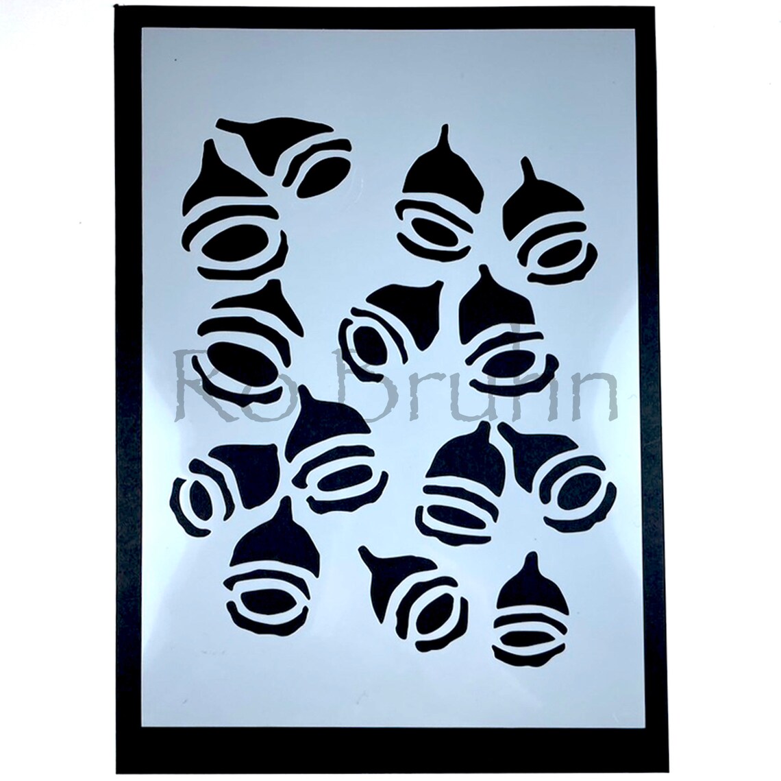 Stencil Gum Nuts Mylar Designed and Machine Cut by Me - Etsy