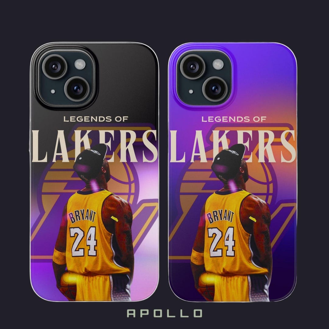 Kobe Bryant Los Angeles Lakers legends of Lakers Phone Case for iPhone ...