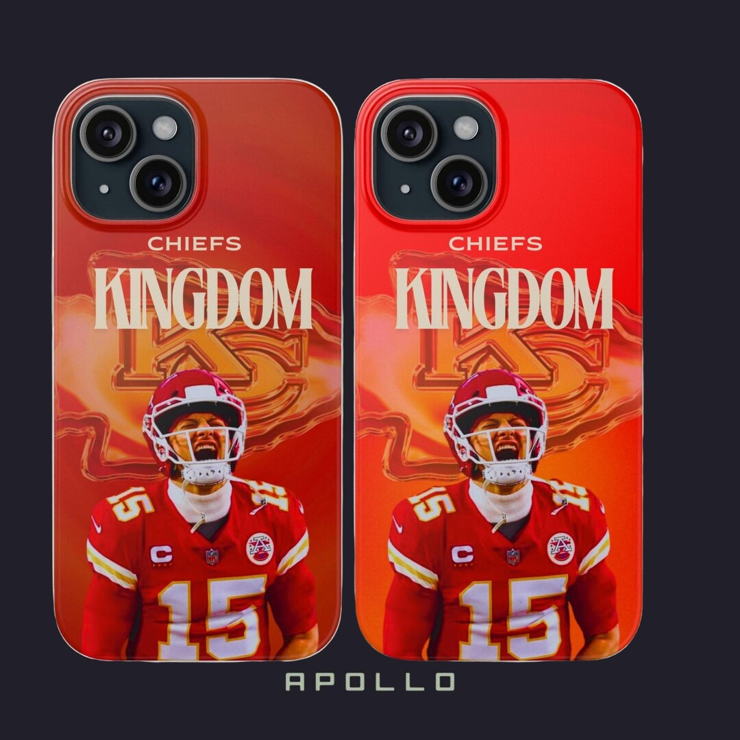 Patrick Mahomes X Kansas Chief kingdom Chiefs Phone Cover for iPhone 15 ...