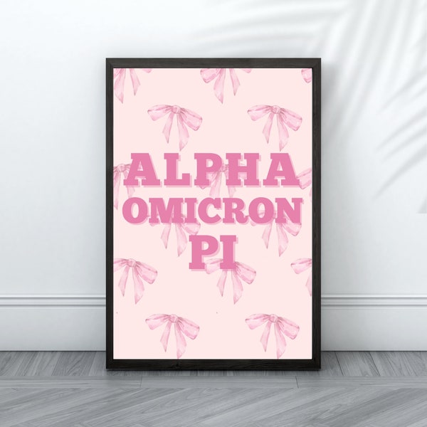 Alpha Omicron Pi - Etsy