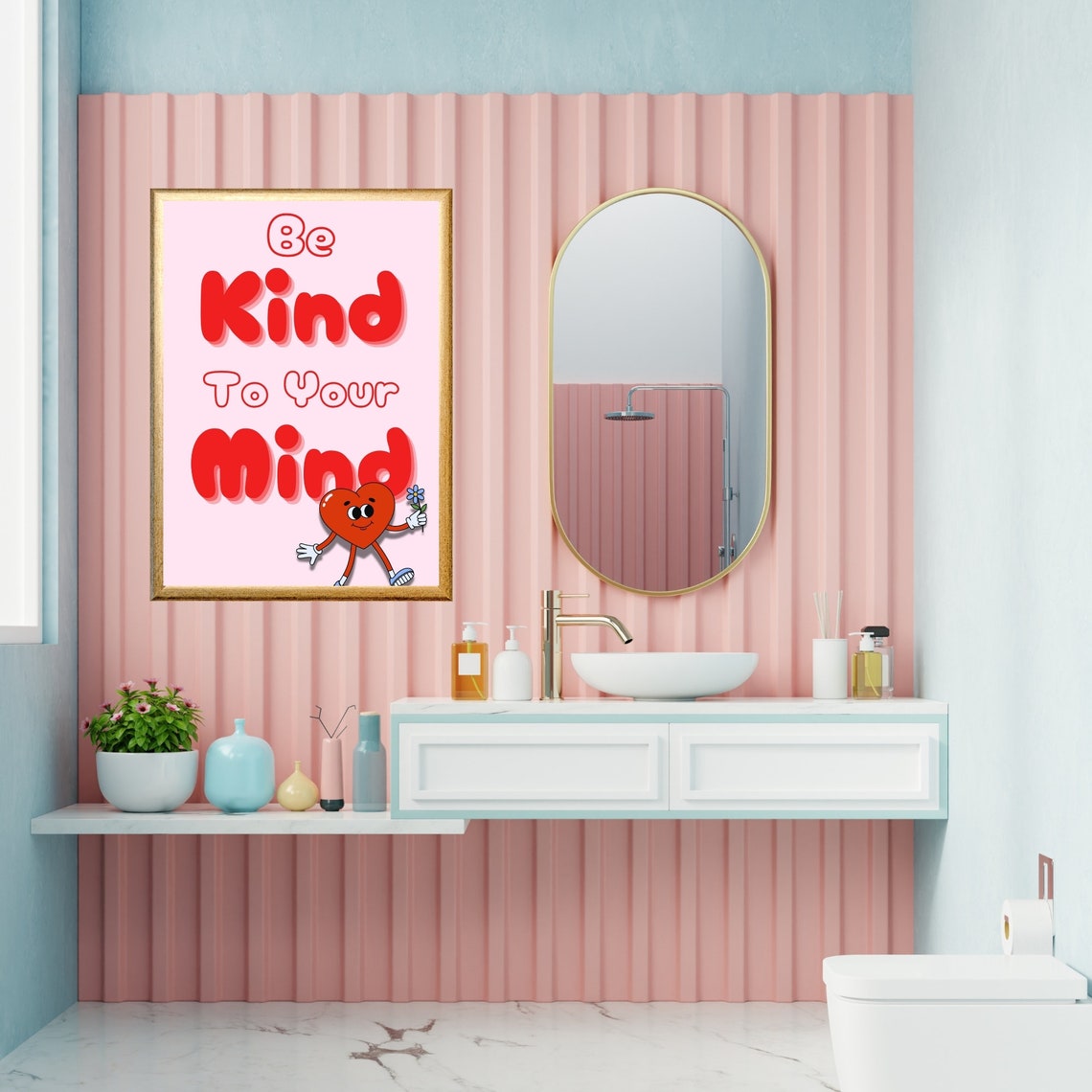 Self Care Poster, Mental Health Prints, Affirmation Poster, Trendy ...