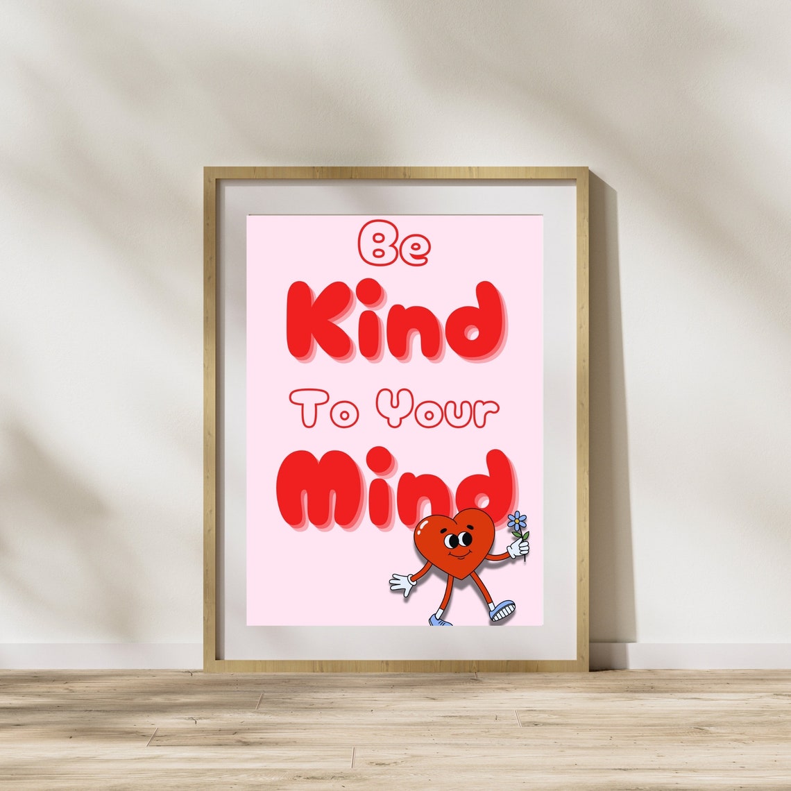 Self Care Poster, Mental Health Prints, Affirmation Poster, Trendy ...