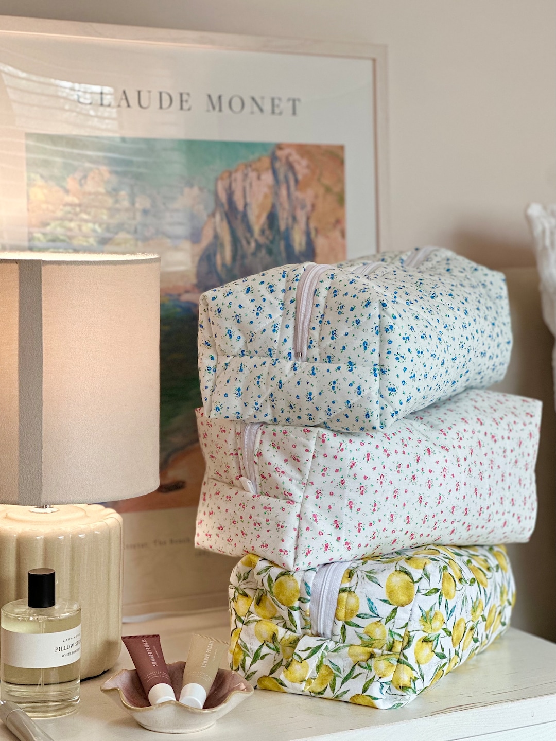 Large Toiletry Bags in Various Patterns - Etsy