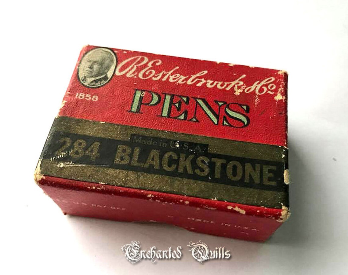 Esterbrook Blackstone 284 Writing Point NIB Dip & Feather - Etsy