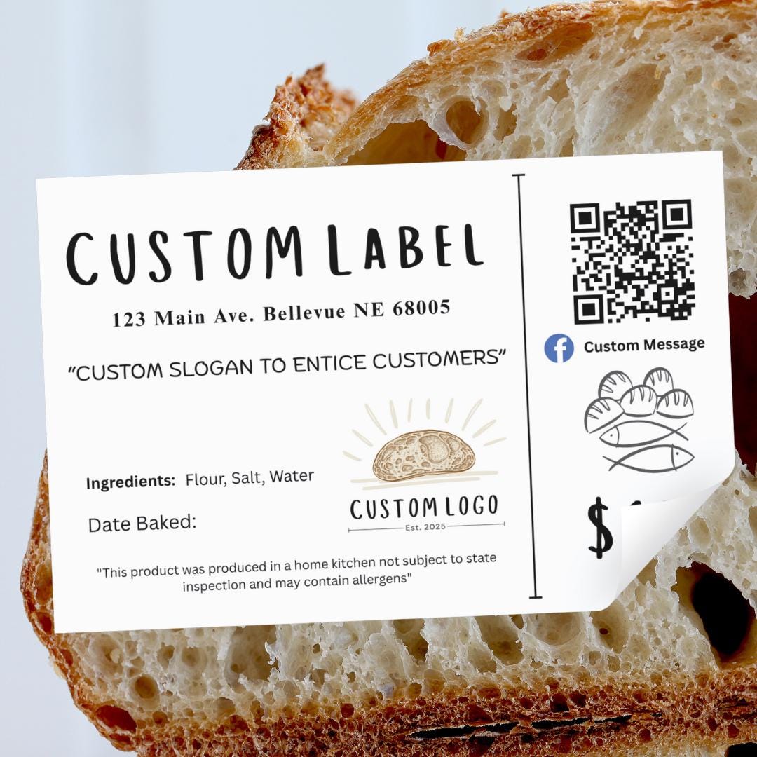 Custom Bakery Branding Package: Logo, Menu & Label Design (digital Only ...