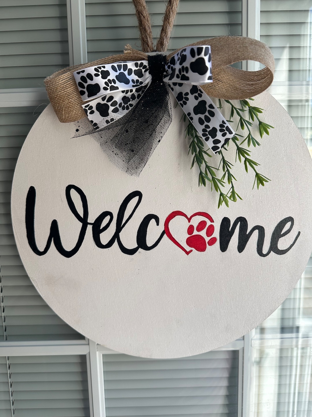 Pet Welcome Sign - Etsy