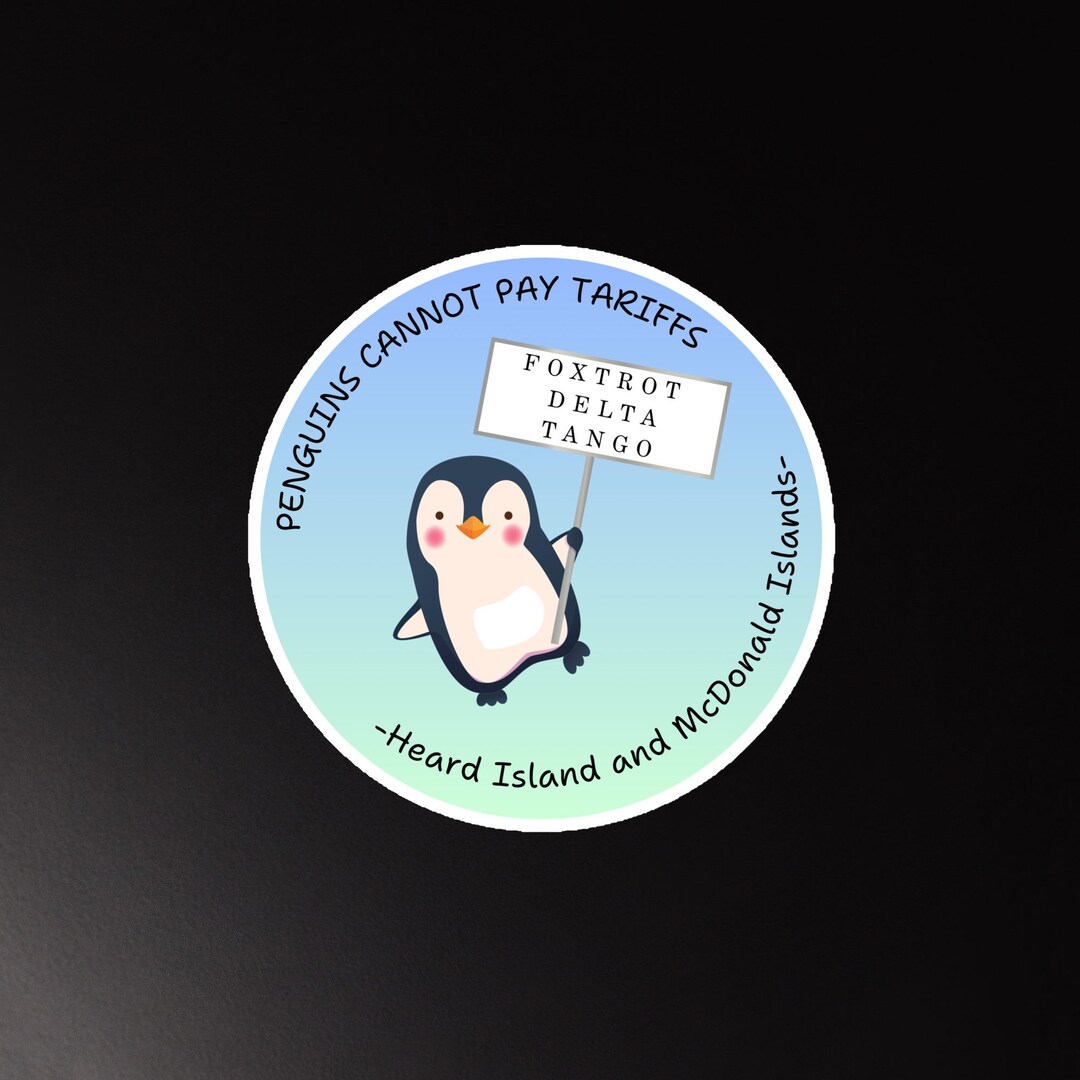 FDT Tariff Penguin Magnet - Etsy