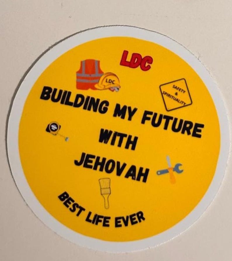 JW Stickers Safety / LDC Stickers Volunteer Brothers and Sisters Safety ...