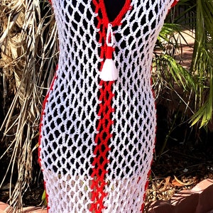 PATTERN ONLY - Open Mesh Cover Dress - Etsy