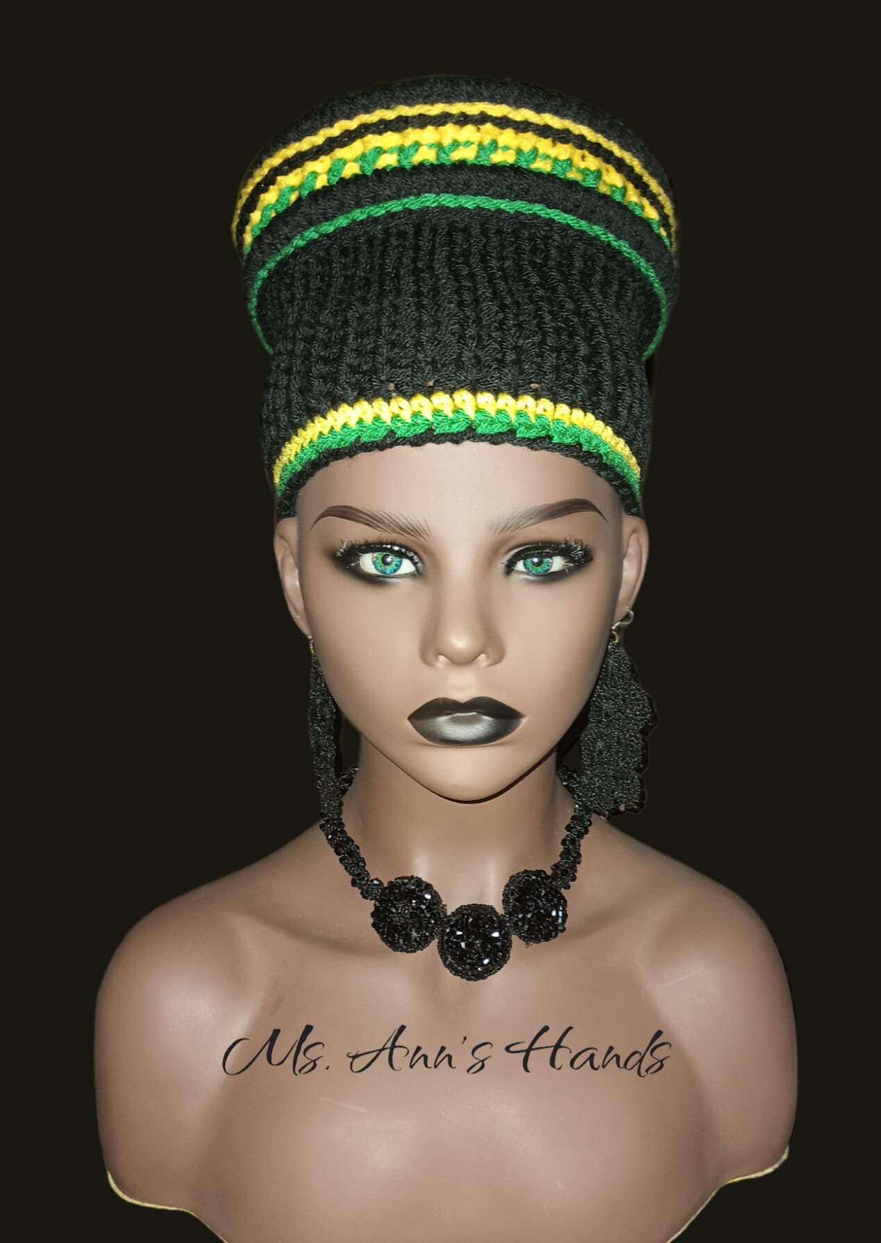 Jamaican 2 Tier Crown Hat - Etsy