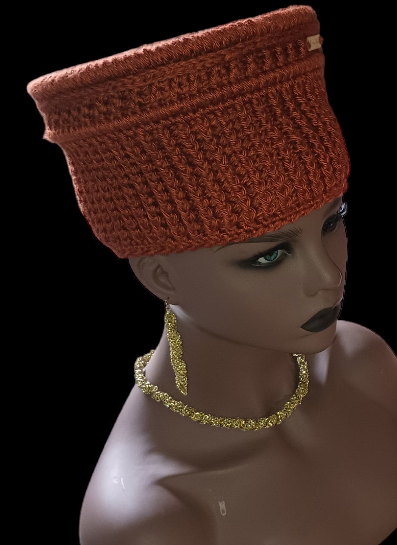 2 Tier Crown Hat - Etsy